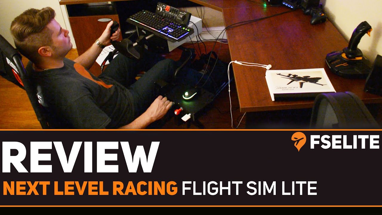 Next Level Racing | Flight Simulator Lite: The FSElite Review - YouTube