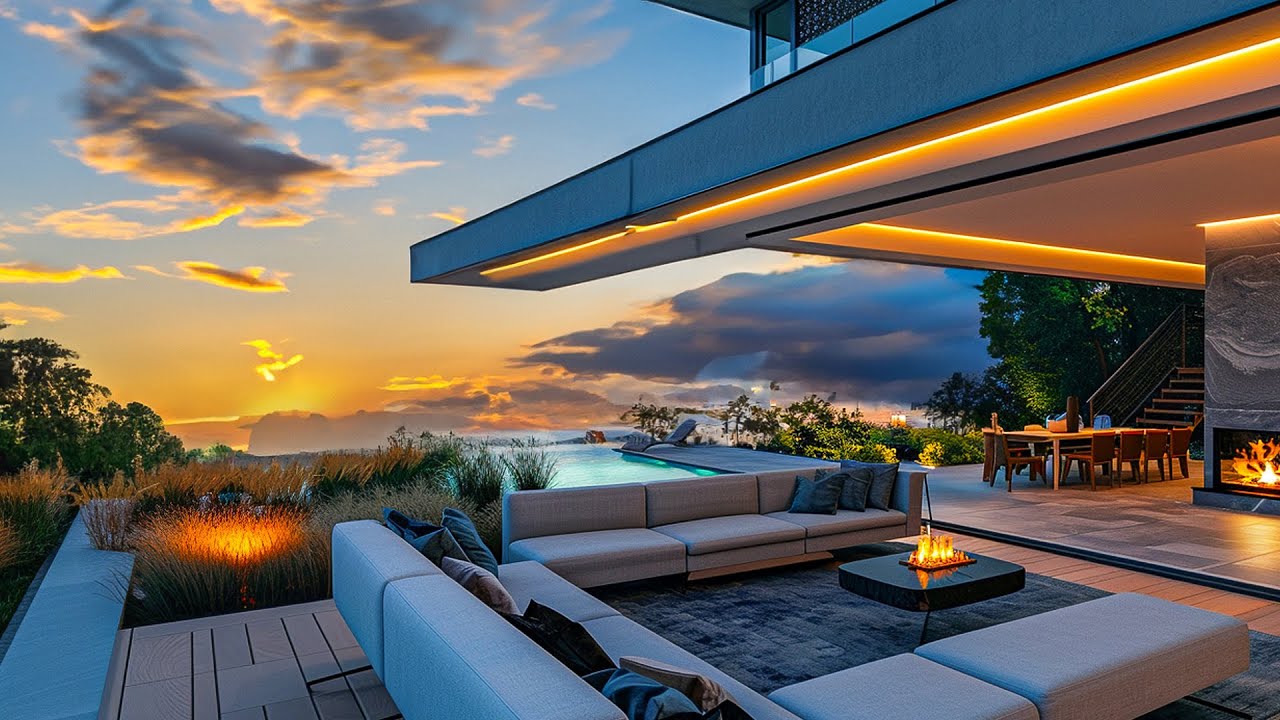 Sunset Instrumental Jazz - Smooth Jazz with Golden Sunset Ambience for ...