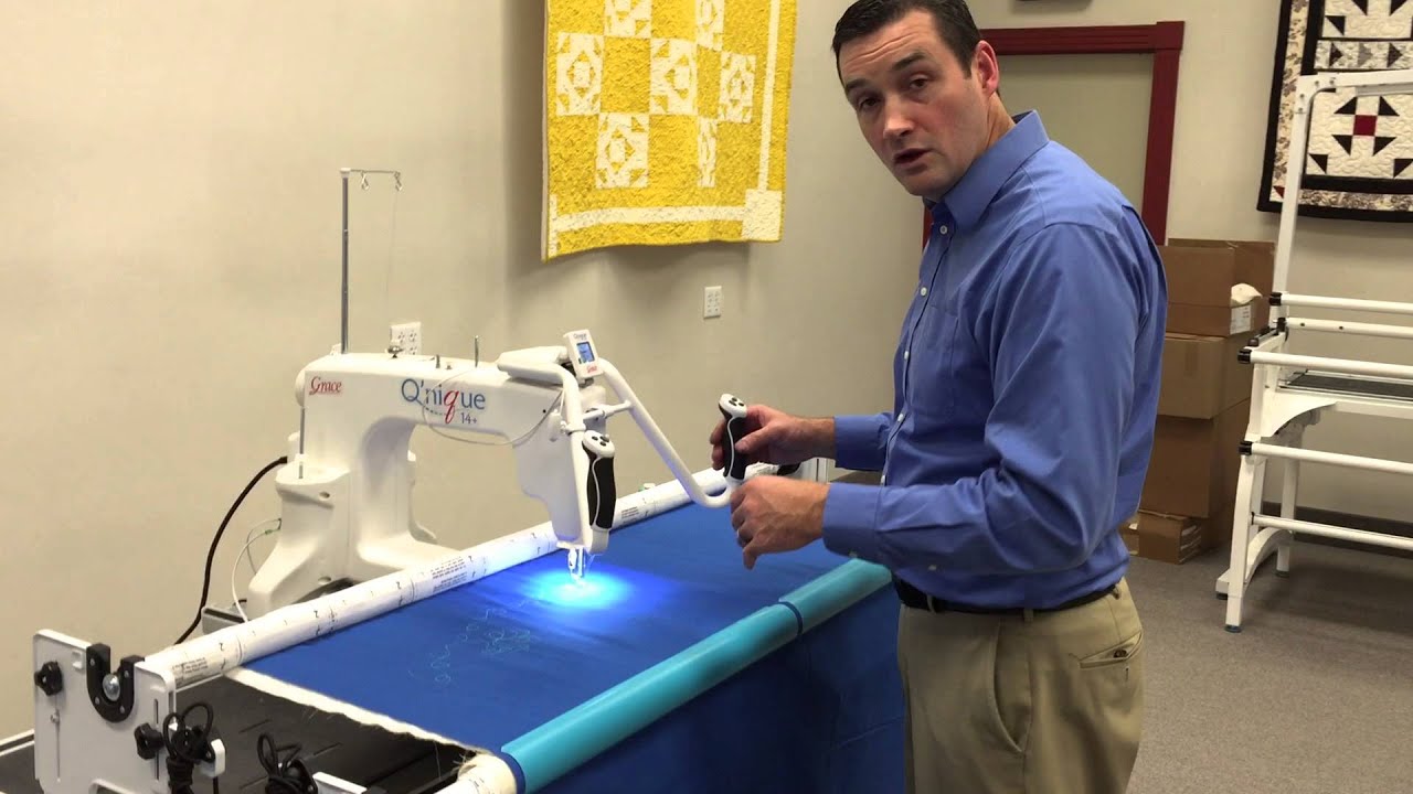 Quilting with the Qnique Quilter - YouTube