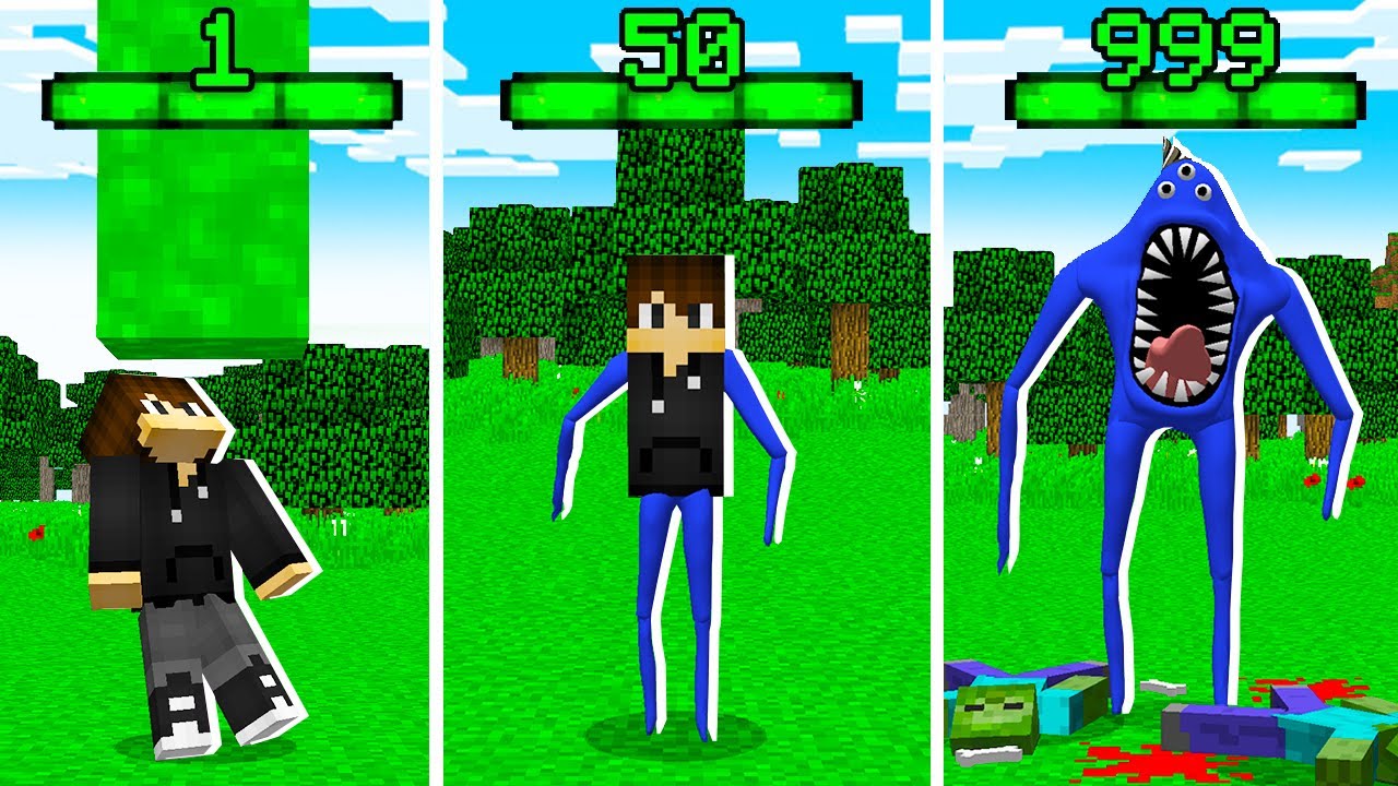 Я СТАНОВЛЮСЬ НАБ НАБОМ С КАЖДЫМ УРОВНЕМ В МАЙНКРАФТ! ЕНОТИК NAB NAB ...