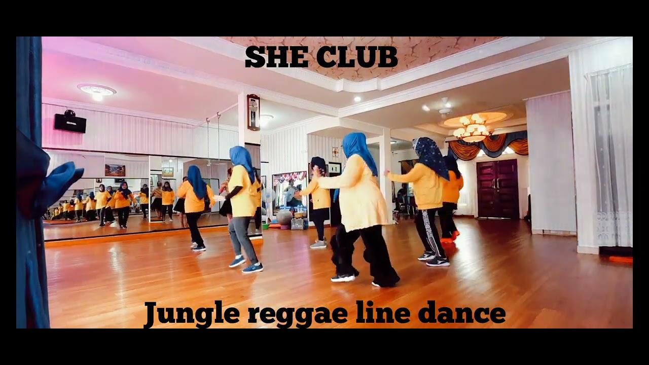 jungle reggae||Line dance||choreographer by Malene Jakobsen (DK) - YouTube