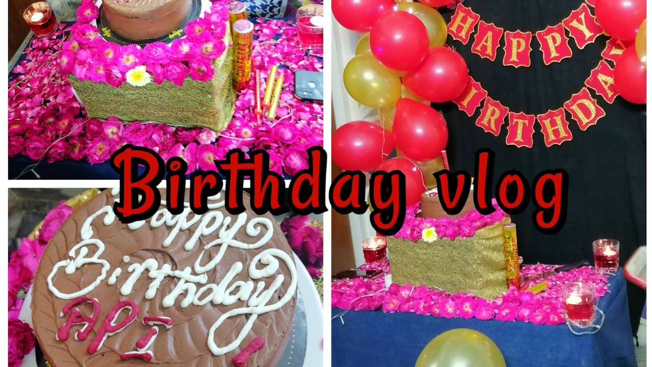 Foodie rimsha surprise birthday party | 27th birthday vlog | with ...