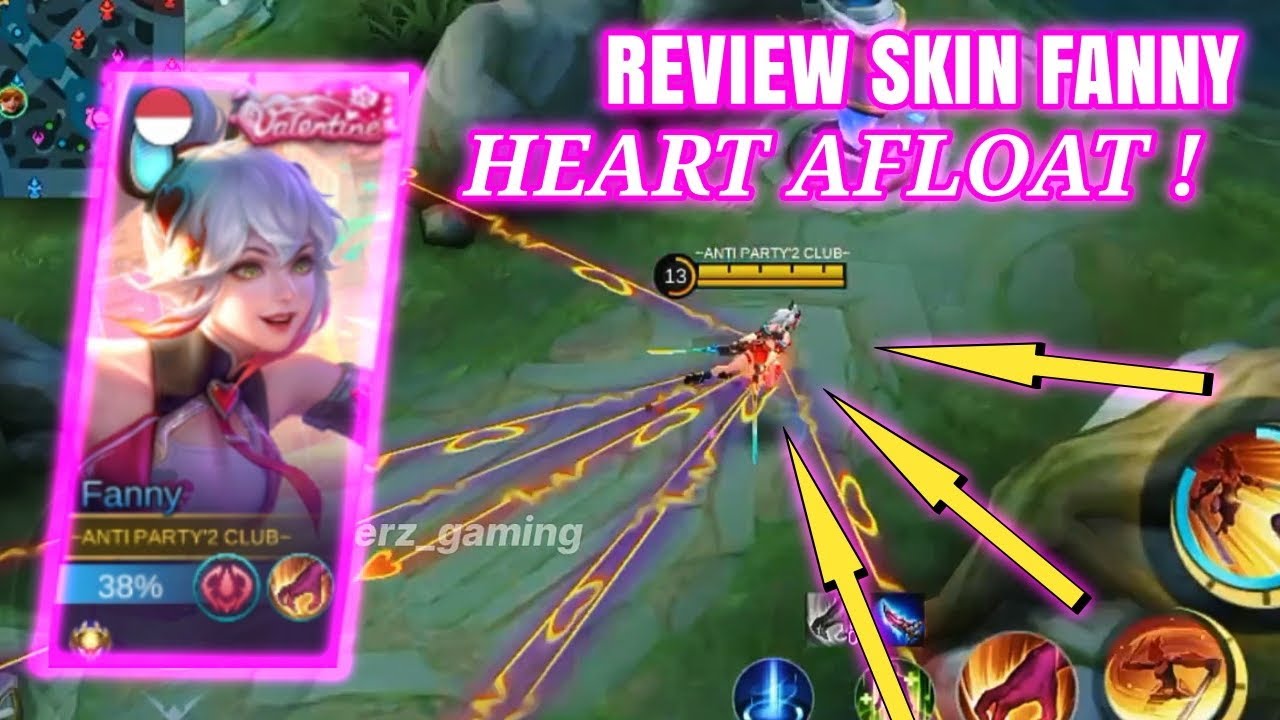 REVIEW SKIN FANNY HEART AFLOAT !!! - YouTube