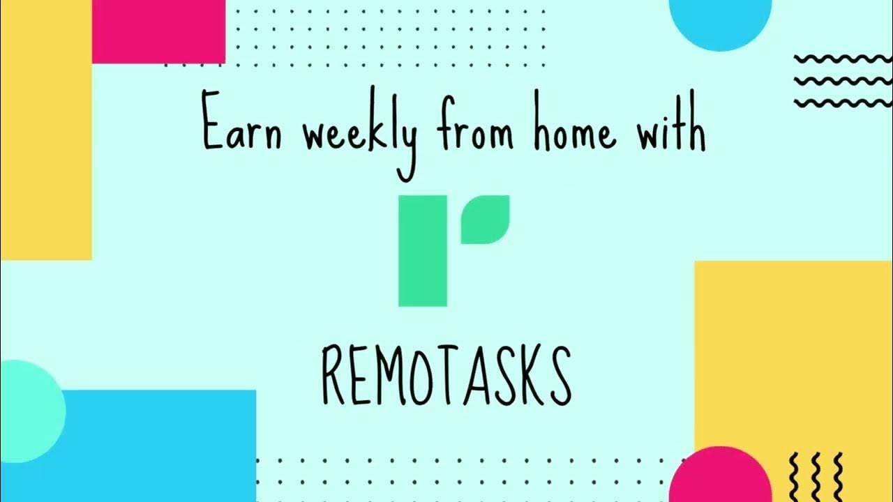 Earn Extra Money on Remotasks $ | Remotasks: Work From Home | Making Money Online $ - YouTube