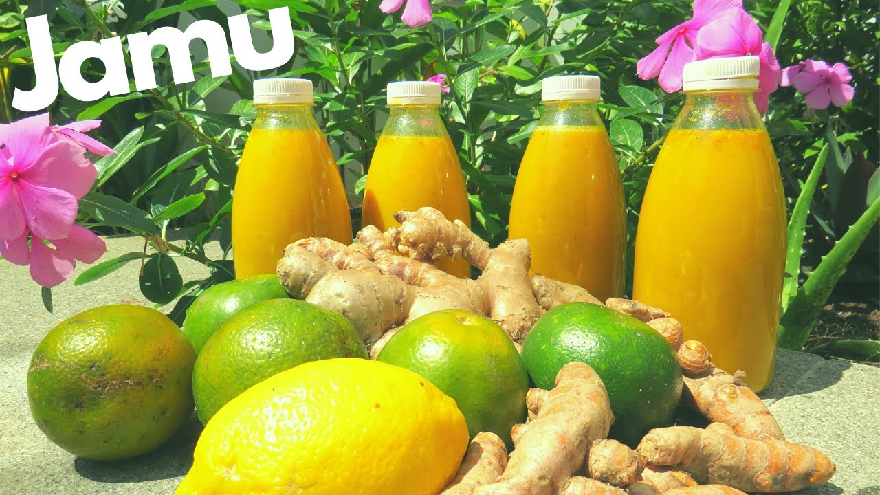 𝐉𝐚𝐦𝐮 (Indonesian Turmeric drink) Immune booster!! - YouTube