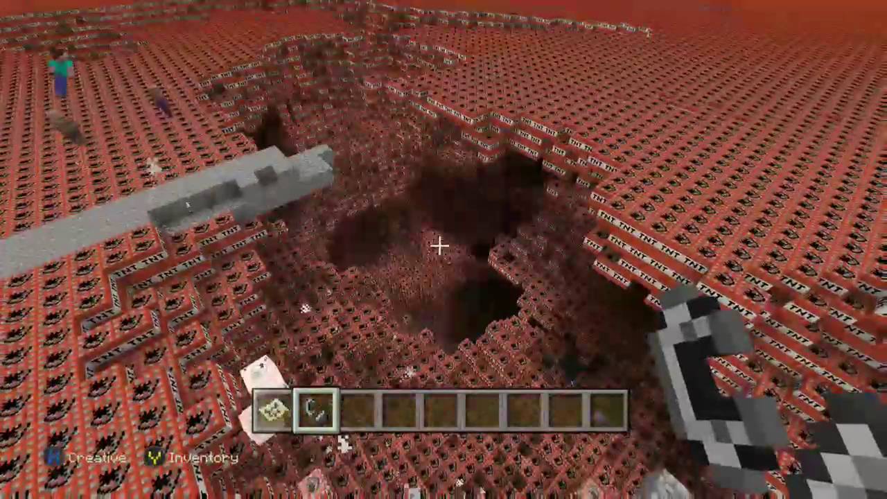 Minecraft TNT World - YouTube