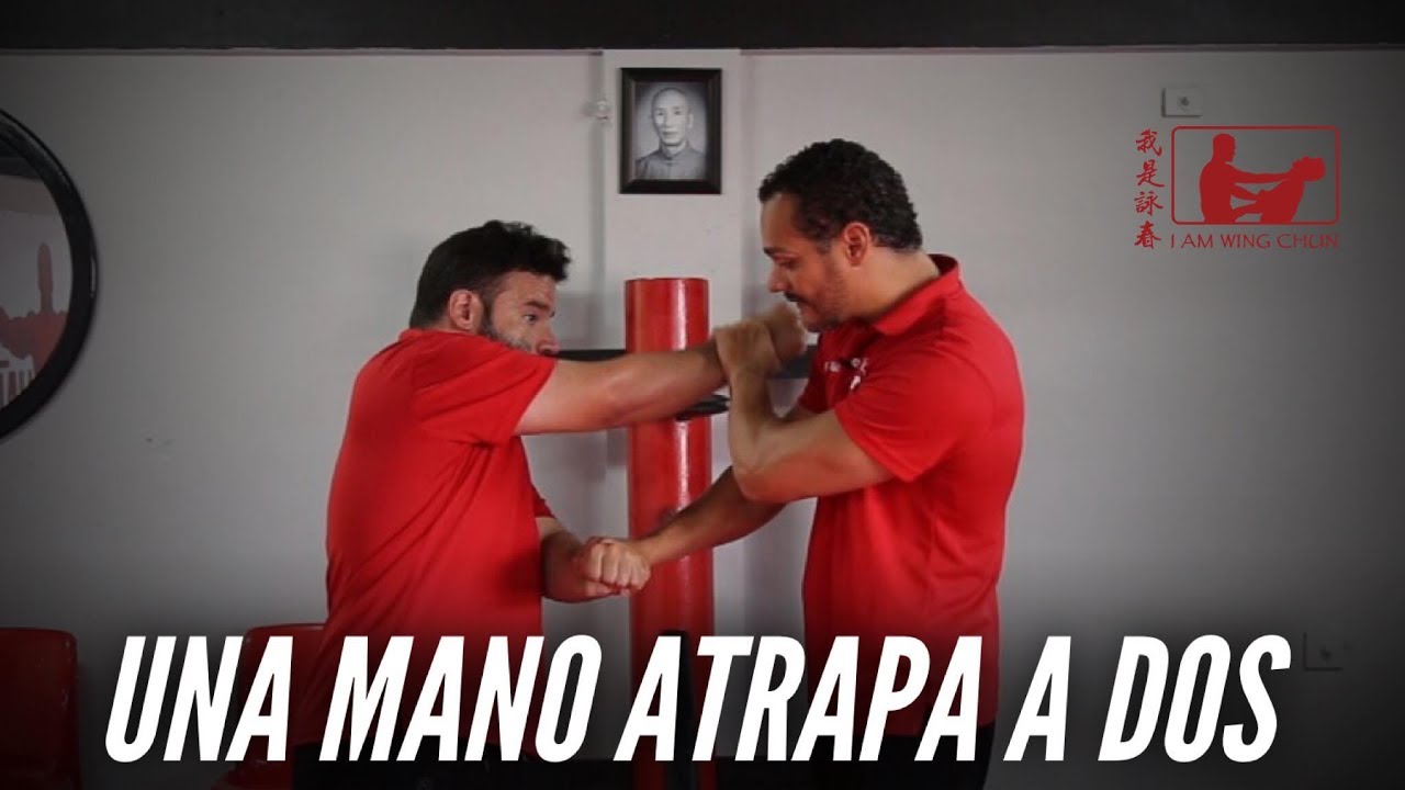 WING CHUN : UNA MANO ATRAPA A DOS PT2 (TRAPPING HANDS) - YouTube