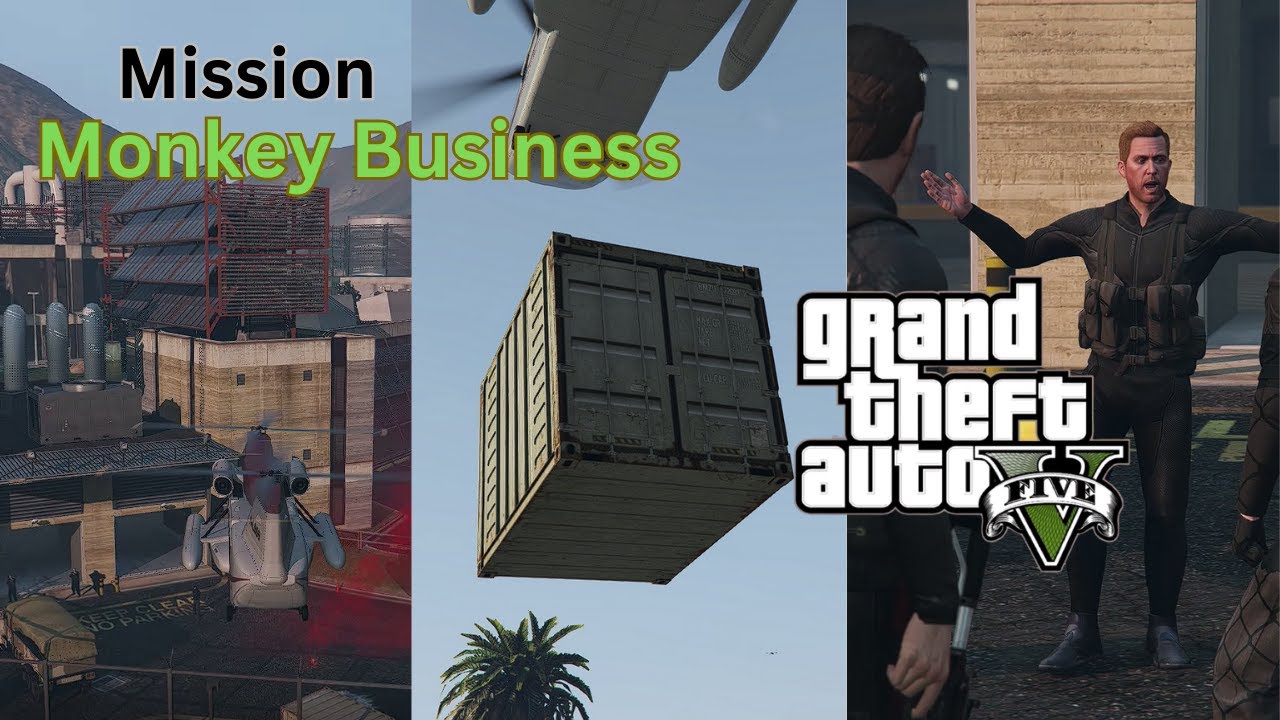 GTA 5 Game / Monkey Business gta 5/ mission monkey business in gta 5 ...
