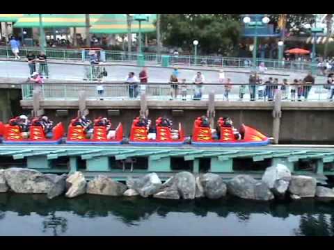 Disney's California Adventure Park. California Screamin' front of the ...