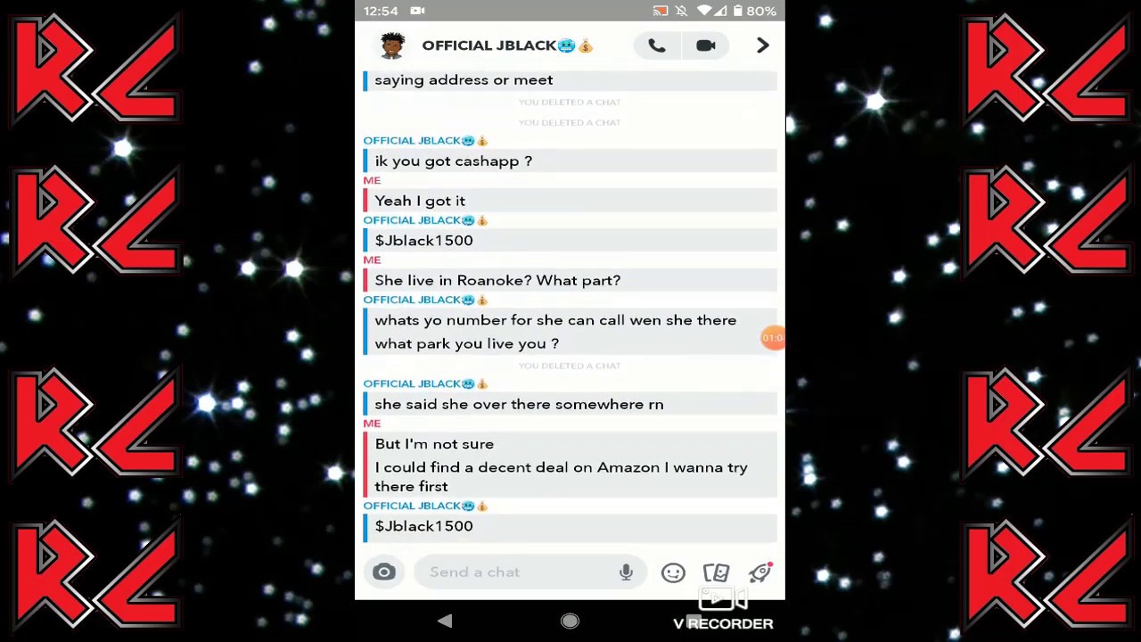 So A Rapper tried to scam me out of $120 on Snapchat - YouTube