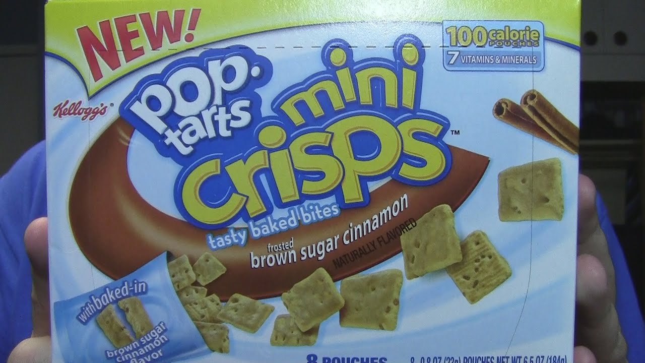 WE Shorts - Pop-Tarts Mini Crisps Brown Sugar Cinnamon - YouTube