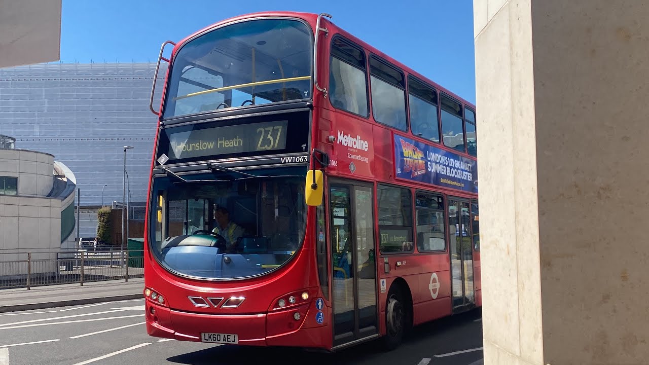 Volvo B9TL Wright Eclipse Gemini 2 Metroline Travel VW1063 Route 237 ...