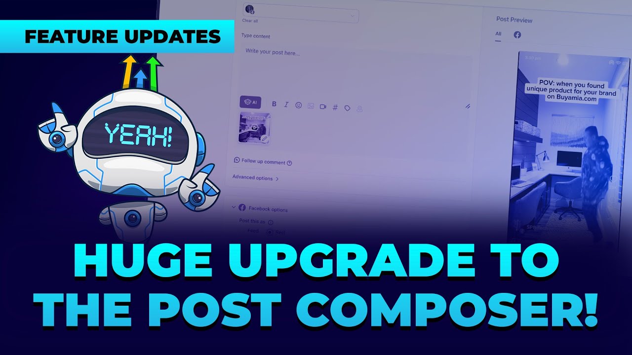Social Planner Huge Upgrade to the Post Composer! - YouTube