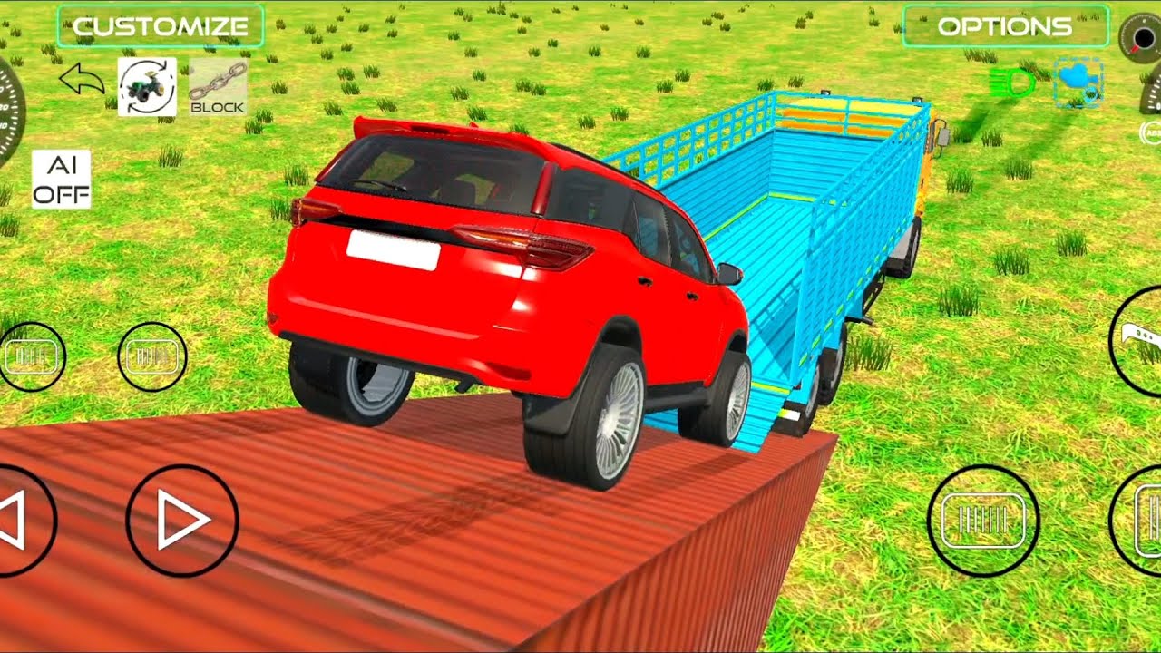 fortuner load truck and unloading Indian Vichele Simulator 3D game 😱 ...