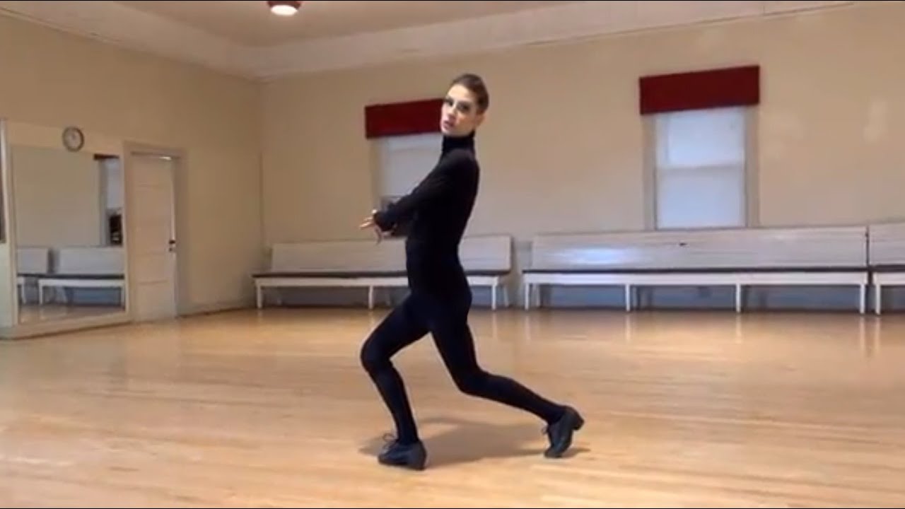 How to Dance a Forward Lock in Quickstep - YouTube