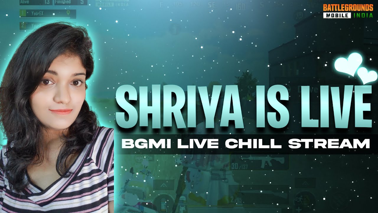 BGMI LIVE CHILL STREAM 💗 #bgmilive #girlgamer #livestream # ...