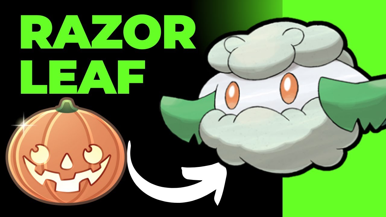 COTTONEE BREAKS THE META WITH RAZOR LEAF IN HALLOWEEN LITTLE CUP ...