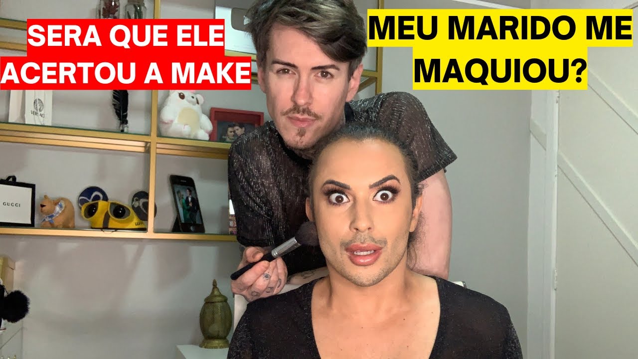 DESSA VEZ O MAQUIA E FALA FOI TOTALMENTE DIFERENTE! MAQUIA E FALA COM ...