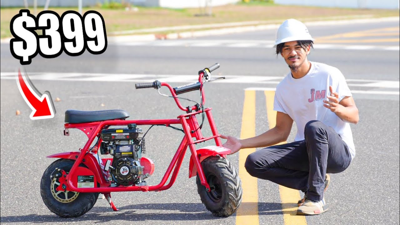 Testing The Cheapest Mini Bike On Amazon! (Worth It?) - YouTube