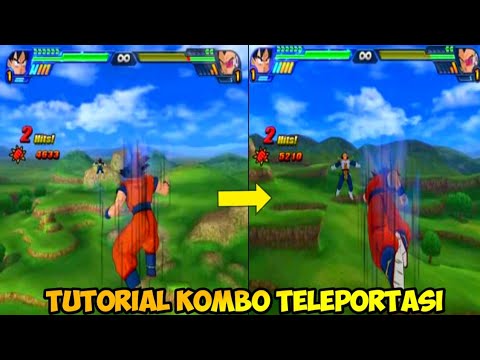 TUTORIAL KOMBO TELEPORTASI - DRAGONBALL Z BUDOKAI TENKAICHI 3 PS2 INDONESIA