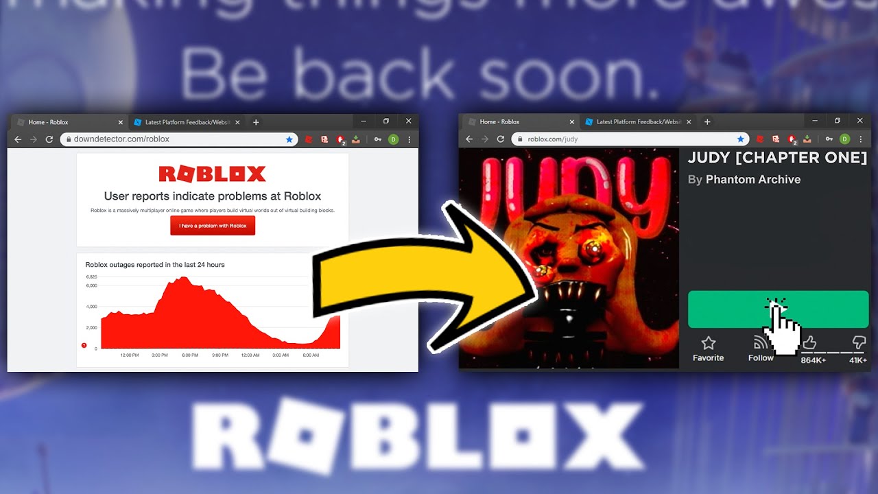 ROBLOX is DOWN!!! - YouTube