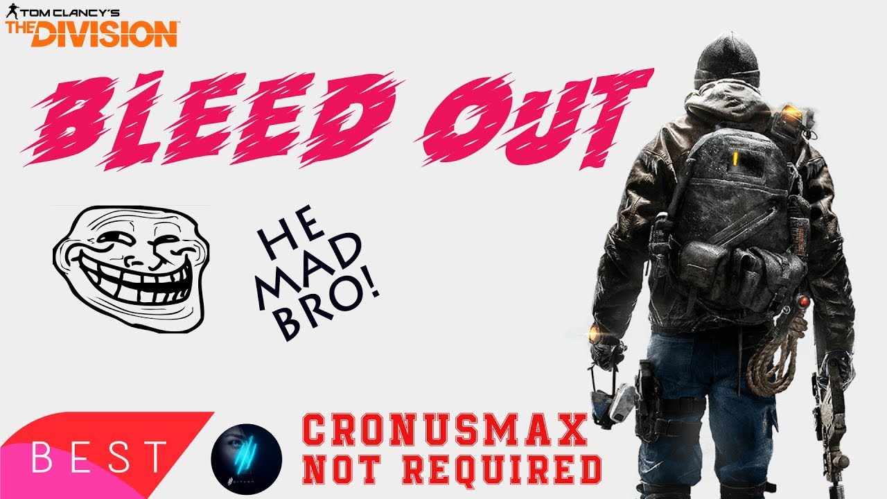 BLEED OUT PREDATOR BUILD - The Division 1.8.1 /// AIVCEN - YouTube
