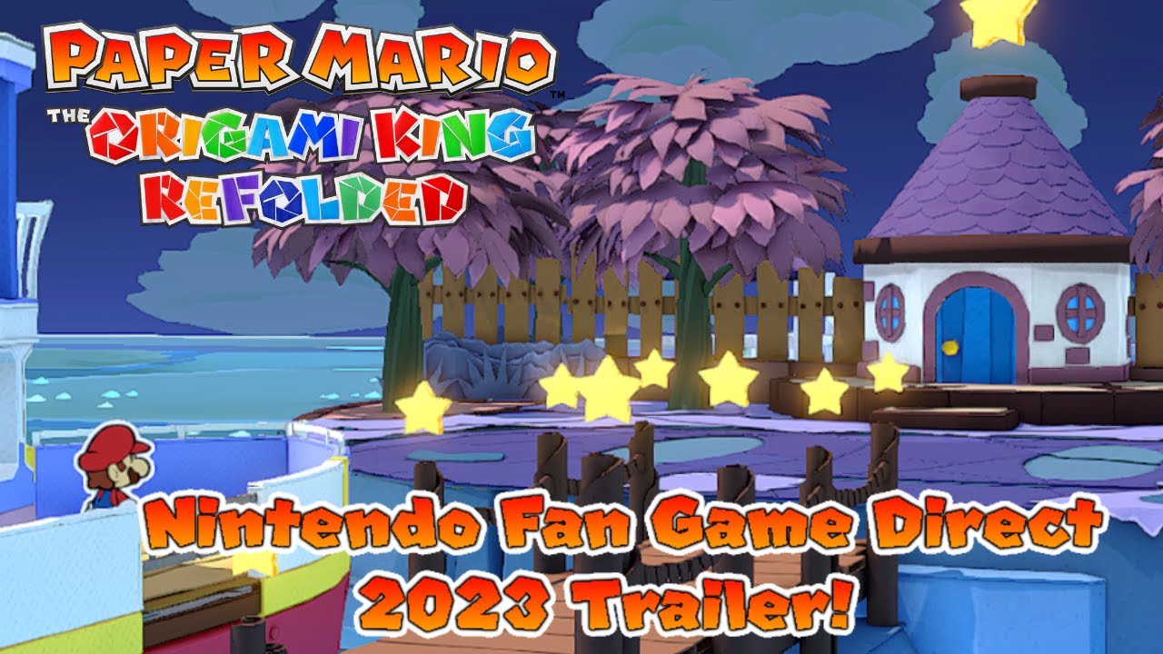 Paper Mario The Origami King Refolded - Nintendo Fan Game Direct 2023 ...