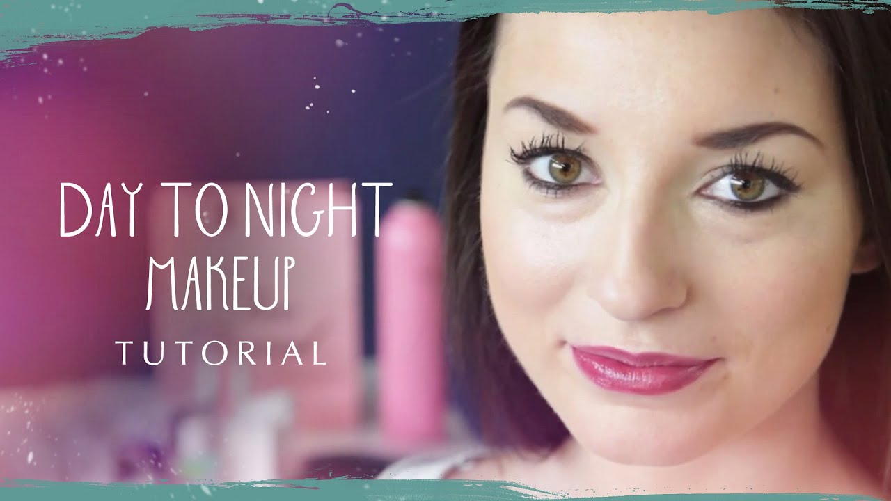 Day to Night Makeup Tutorial - YouTube