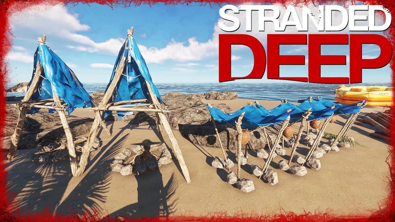 EP1 - Day One Fun + New Update! - Stranded Deep In P***y (v0.44) - YouTube