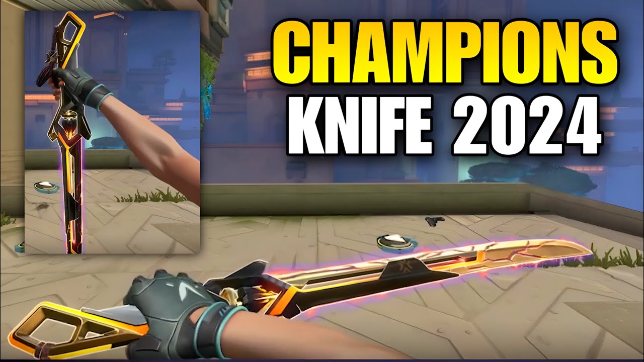 New Champions 2024 Knife Skin in Valorant - YouTube