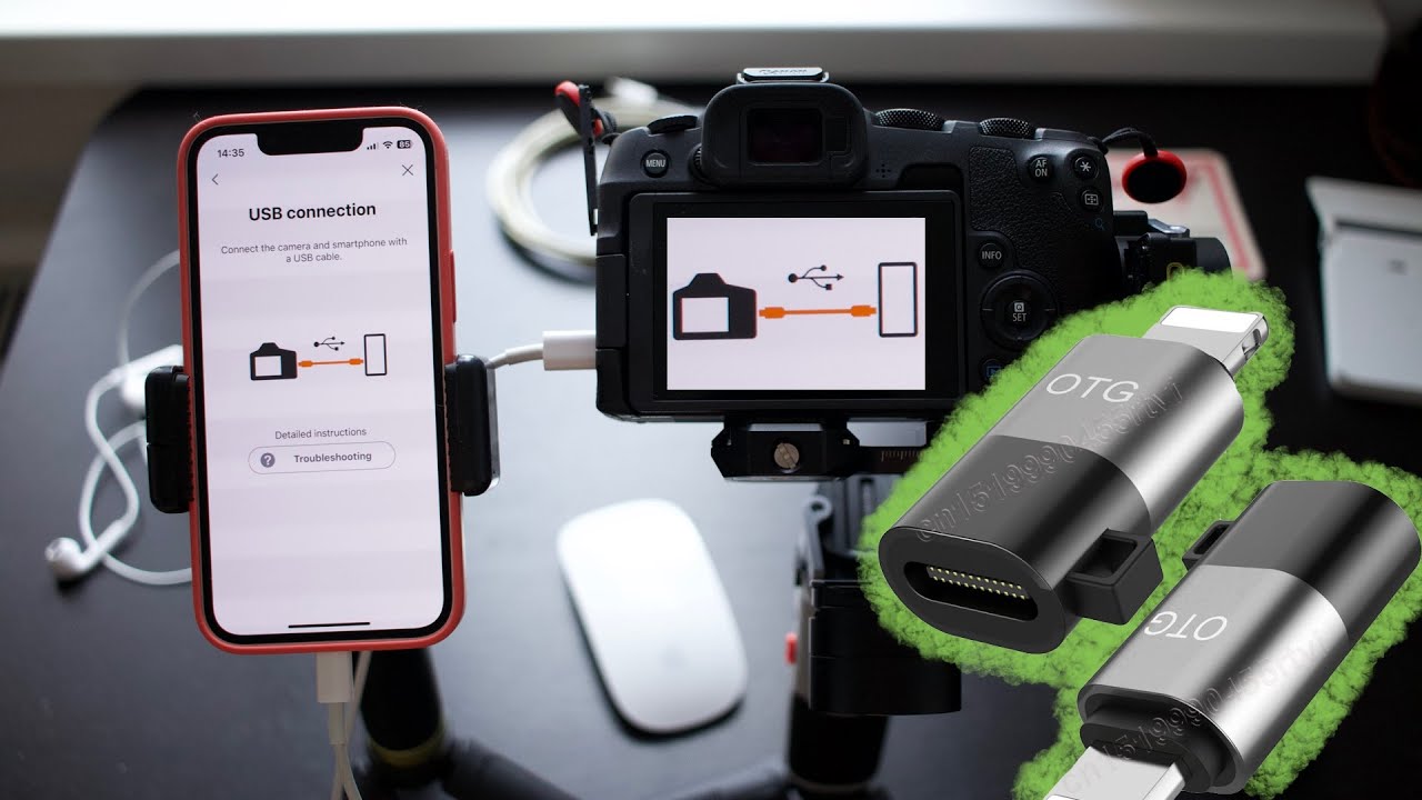 Canon Camera Connect via USB - YouTube