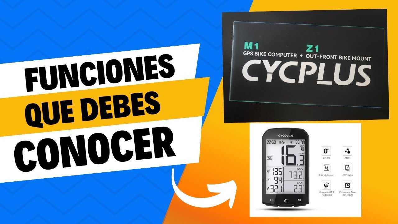 cycplus M1 configuración inicial - YouTube
