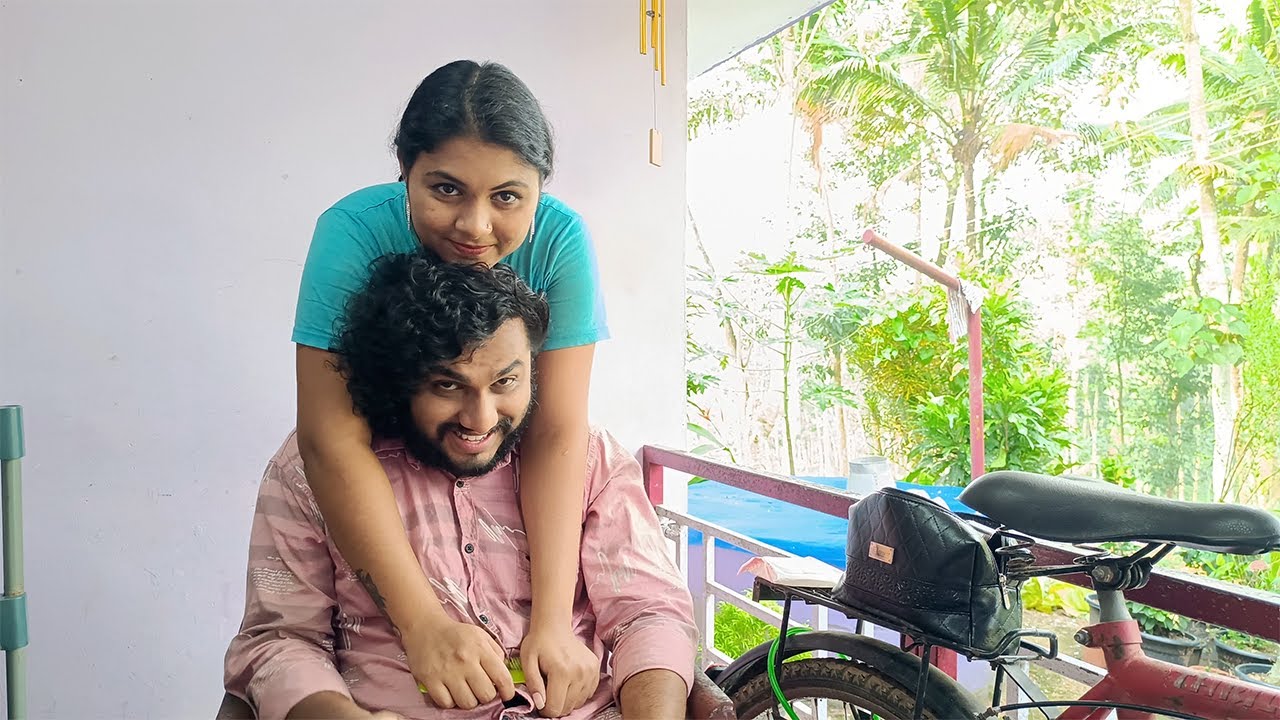 Vaishnavy and sharun make up | Malayalam couple vlog | SR YOUTUBERS ...