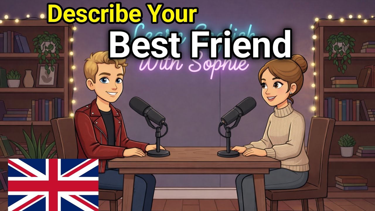 How to Describe Your Best Friend in English | Conversation Practice ...