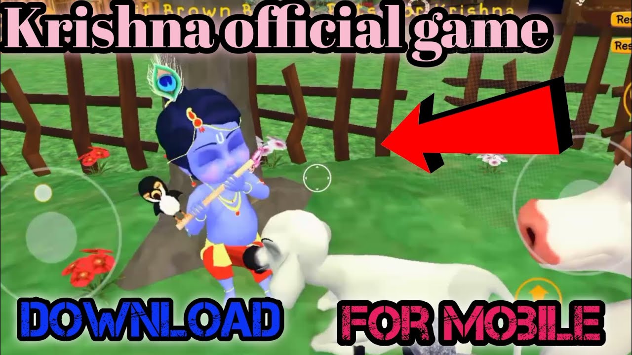 Krishna Official Game | Krishna gameplay | Mirchinik gamer - YouTube