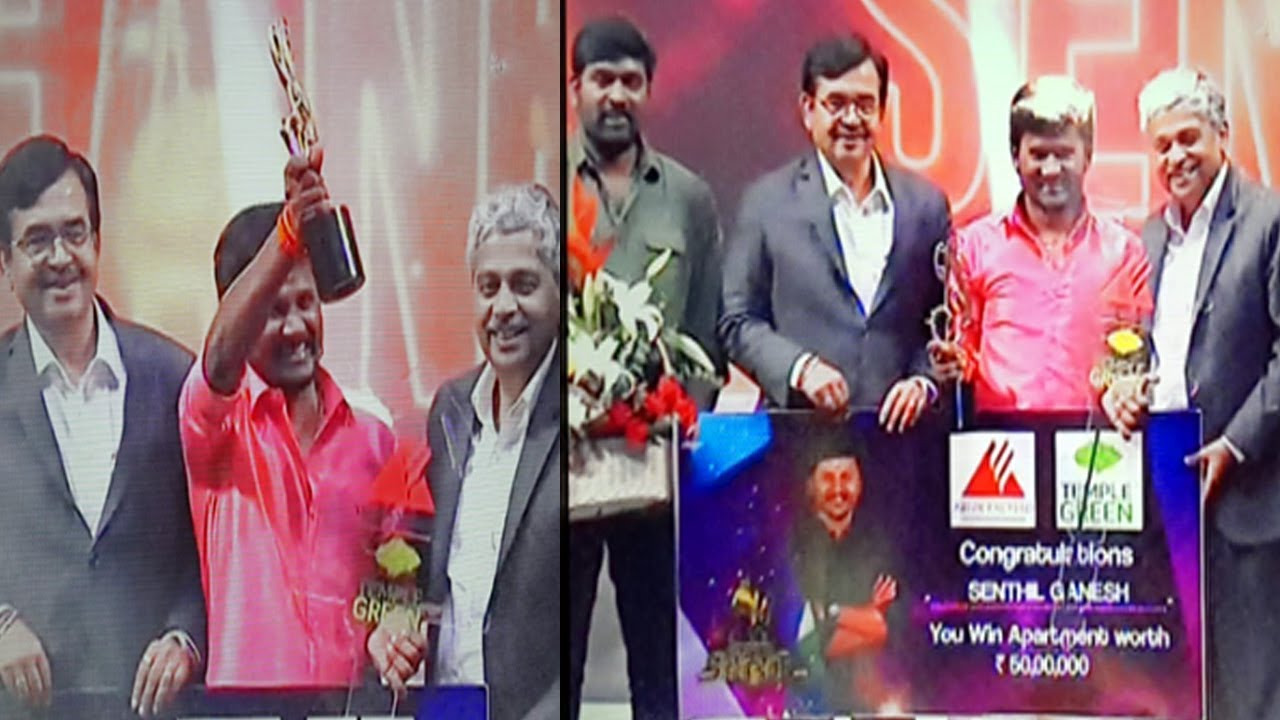 Super singer 6 title winner senthil ganesh | பிரமாண்ட வாக்குகளுடன் ...