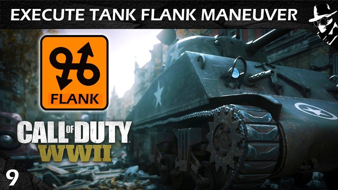 Execute Tank Flank Maneuver | COD WWII - YouTube