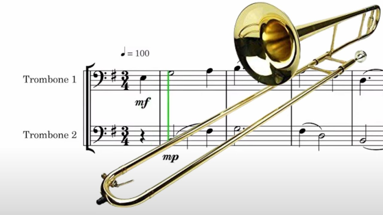 Greensleeves: Original Trombone Duet Arrangement 🎶 - Sheet Music Available! 🎵🎼 - YouTube