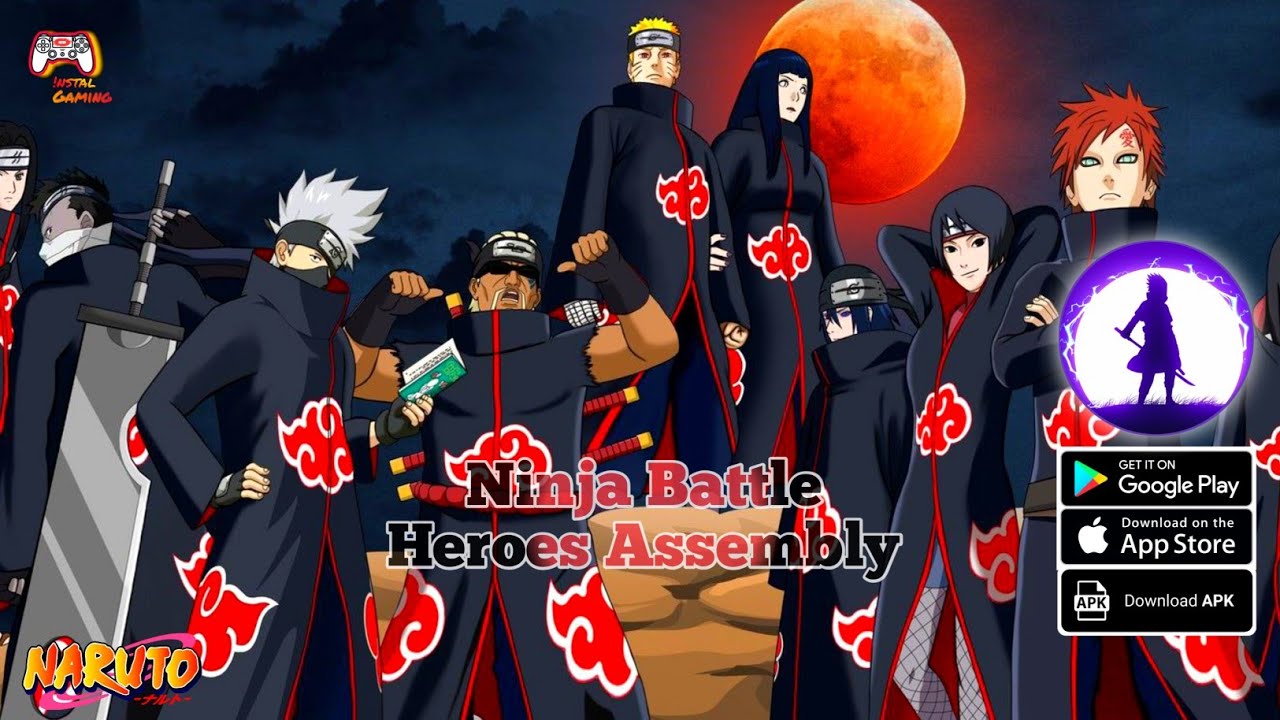 Free 4 Gift Codes! Ninja Battle: Heroes Assembly - Naruto RPG Gameplay ...