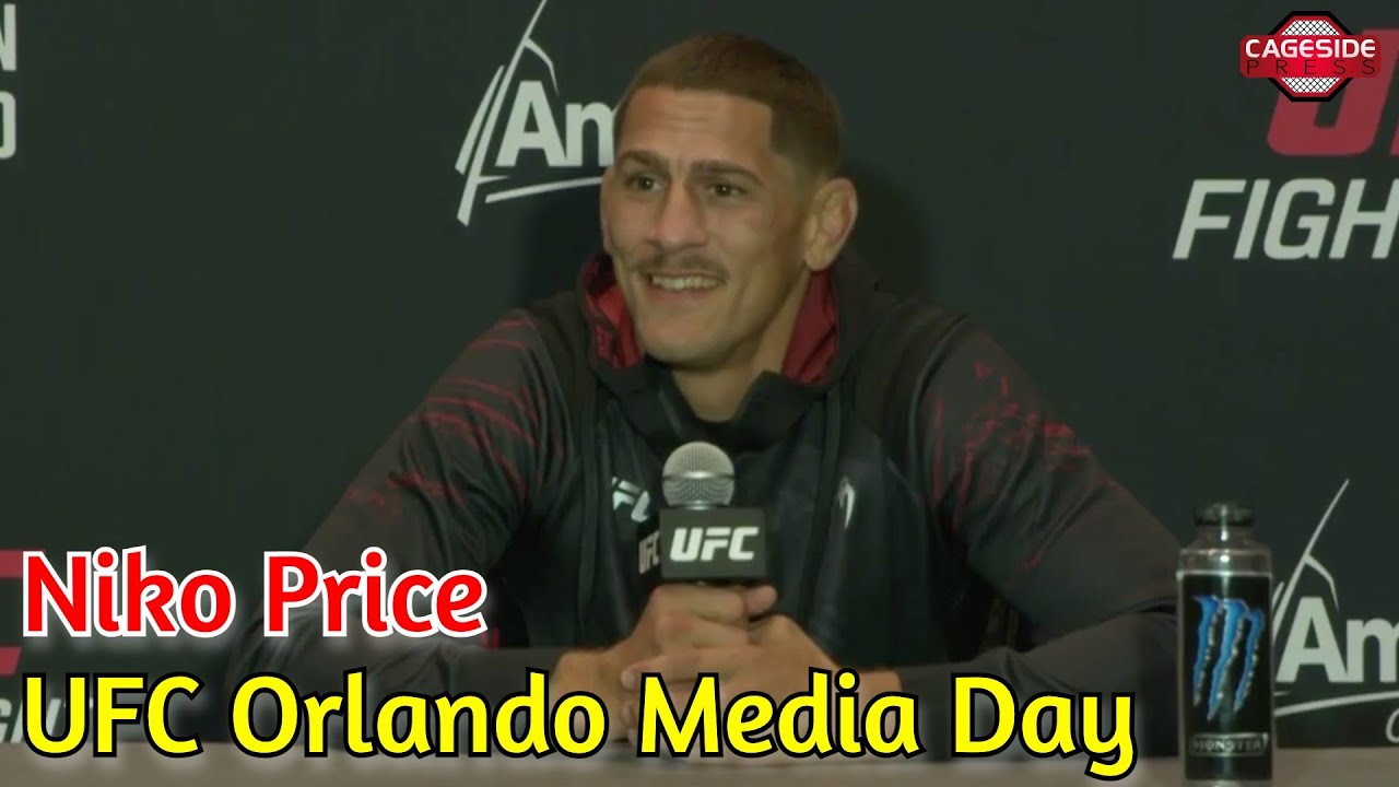 Niko Price Media Day | UFC Orlando - YouTube