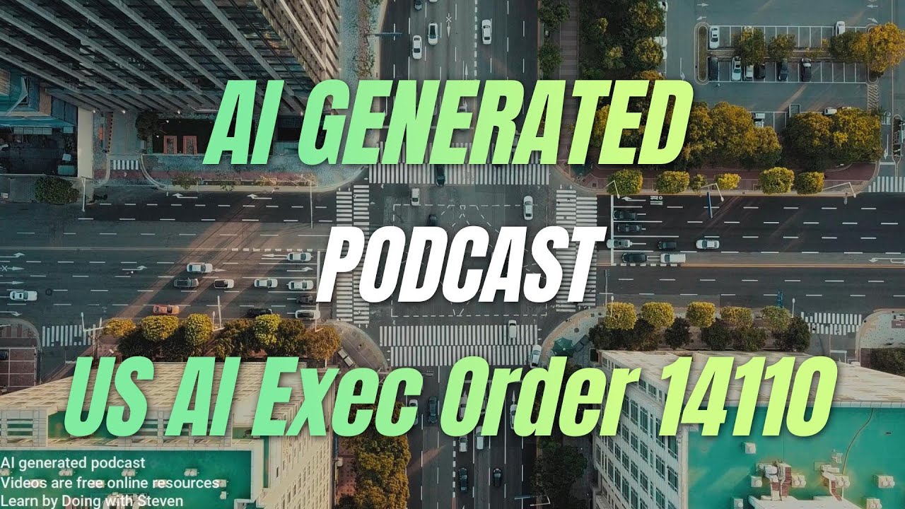 US AI regulation : Executive Order 14110: Building a Safe and Ethical ...