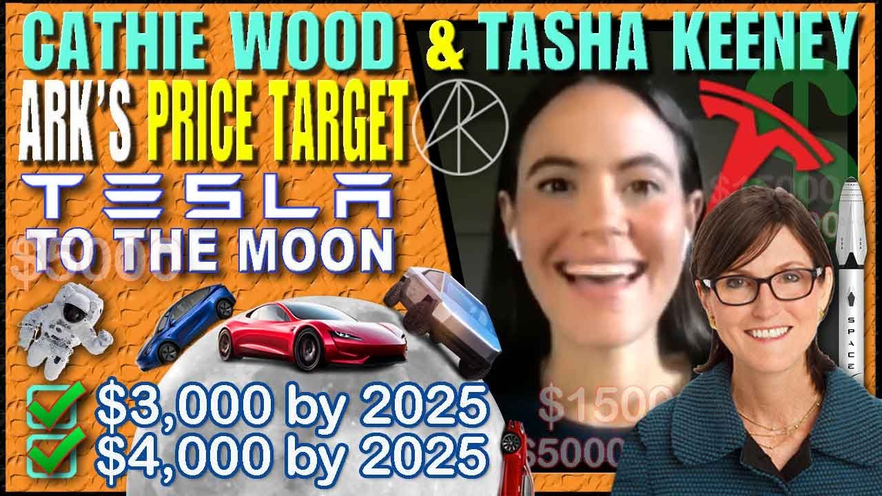 ARK's TESLA Price Target $4000, $3000, $1500! Cathie Wood & Tasha ...