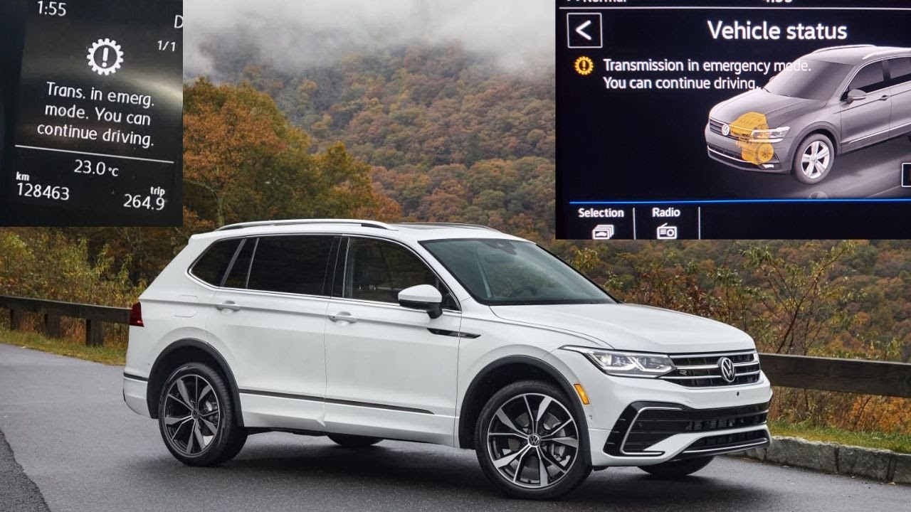 “Transmission in Emergency Mode, You can continue driving” warning in ...