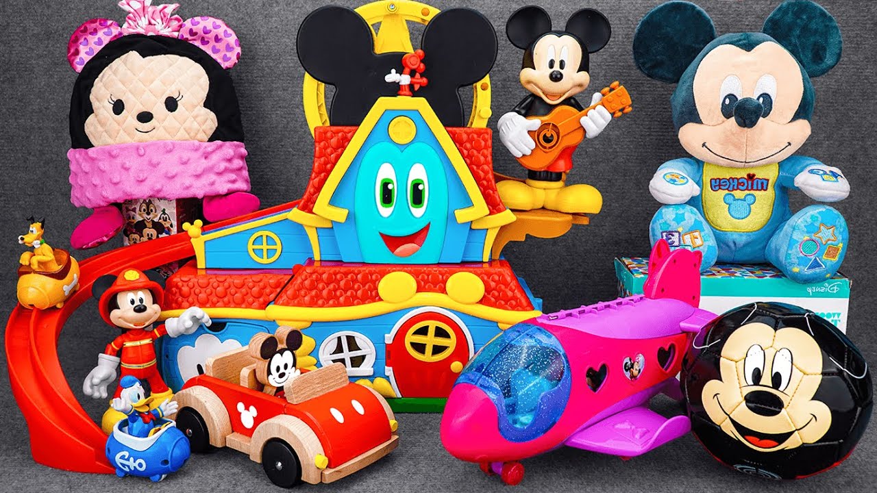 Satisfying with Unboxing Minnie Mouse Roller Coaster Jumbo Fun House ...