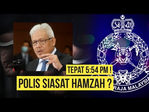 Padan Muka! PDRM akan siasat Hamzah ? - YouTube
