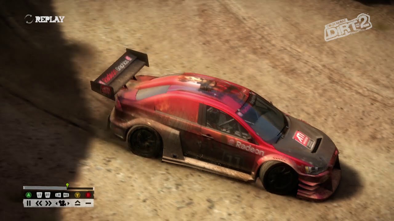 DiRT2 Trailblazer Utah location. Lancer Evolution AMD ATI RUBY Edition ...