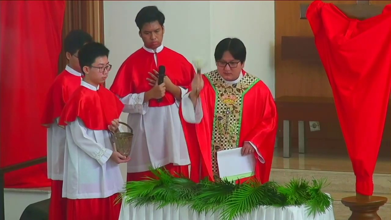 Minggu 5 April 2020 - Misa Ekaristi Paroki Bintaro Jaya Gereja Santa ...