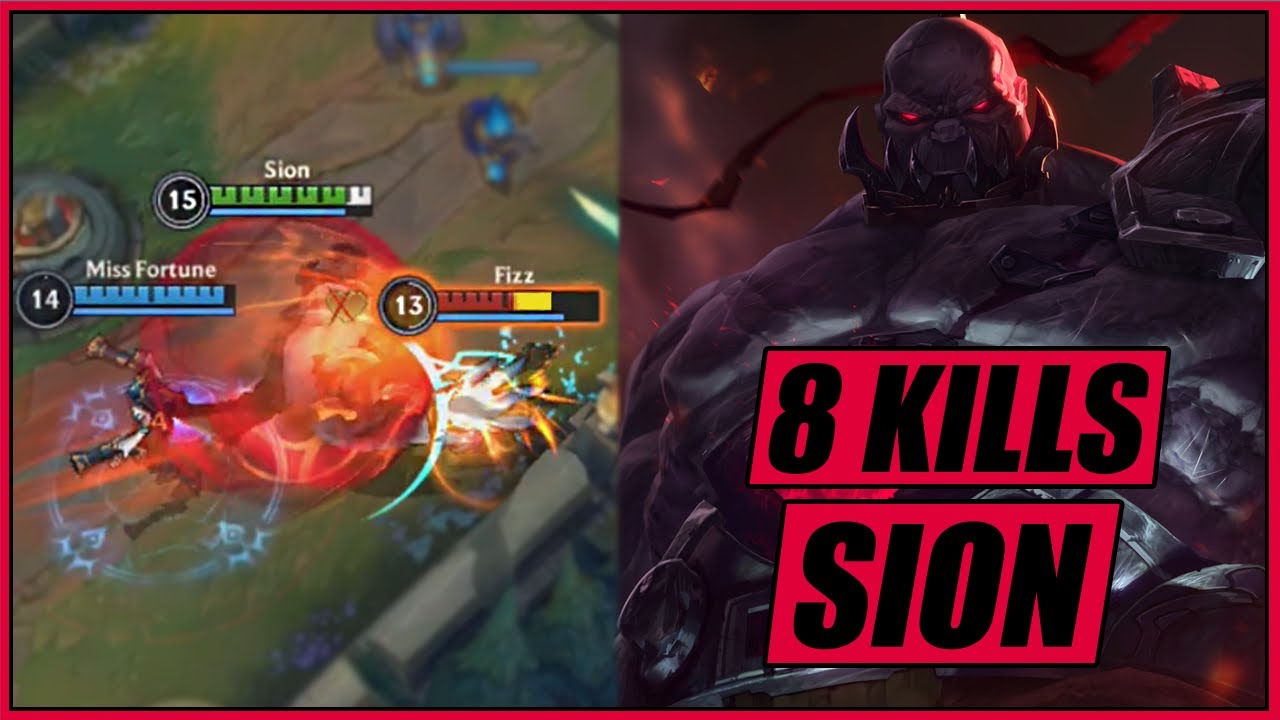 WILD RIFT SION NEW CHAMPION!! BEST TANK? (BUILD & RUNES) - YouTube