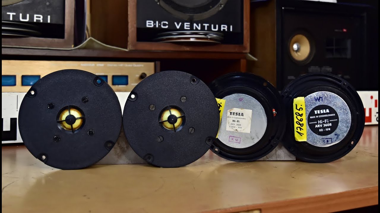 TESLA ARV 3604 - TESLA ARV 3608 výškové reproduktory tweeter ...