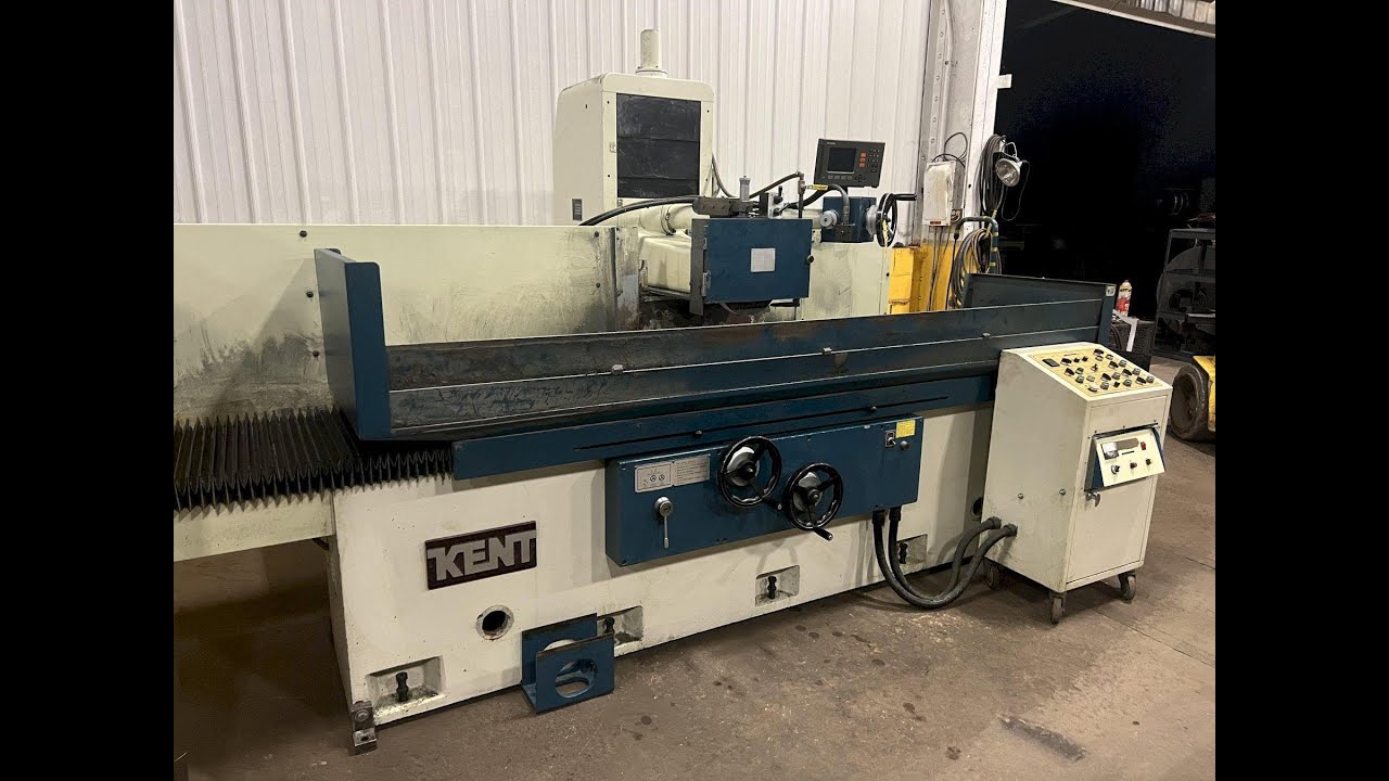 24" x 60" KENT HYDRAULIC HORIZONTAL SURFACE GRINDER, NEW 2006: STOCK ...